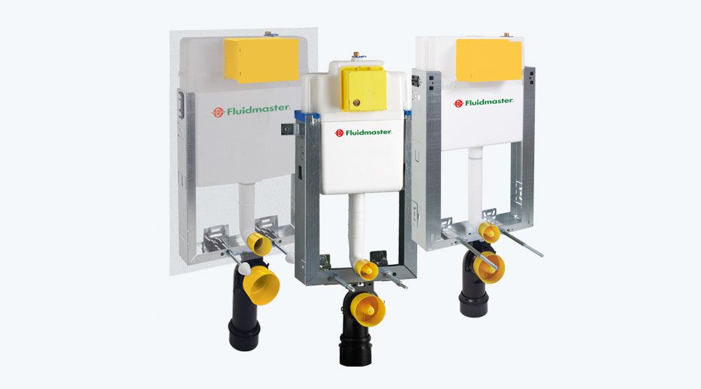 WC Half Frame (wall-hang toilets)